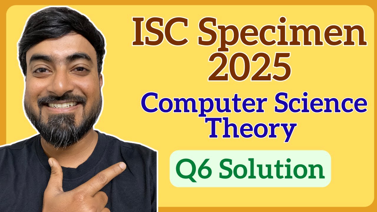 ISC Class 12 Computer Science 2025 Specimen Q6 | Java Program - Remove Mask Chars from String ...