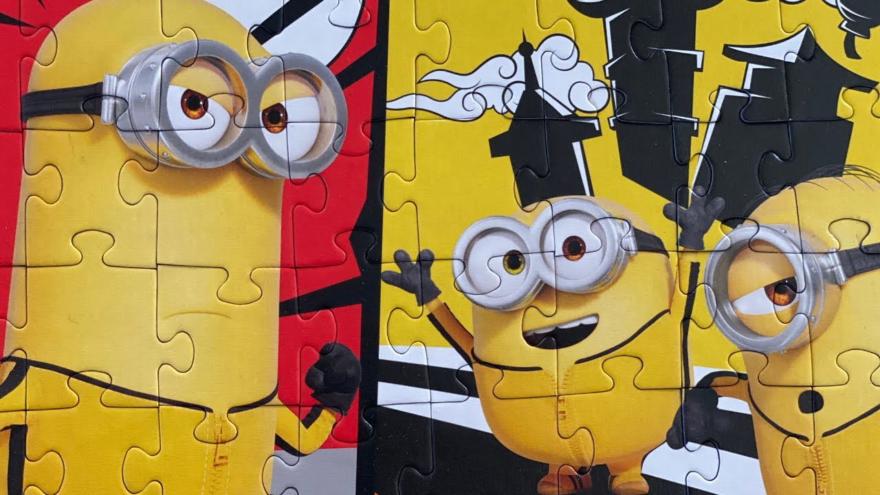 MINIONS PUZZLE - MINION | puzzles for you - YouTube
