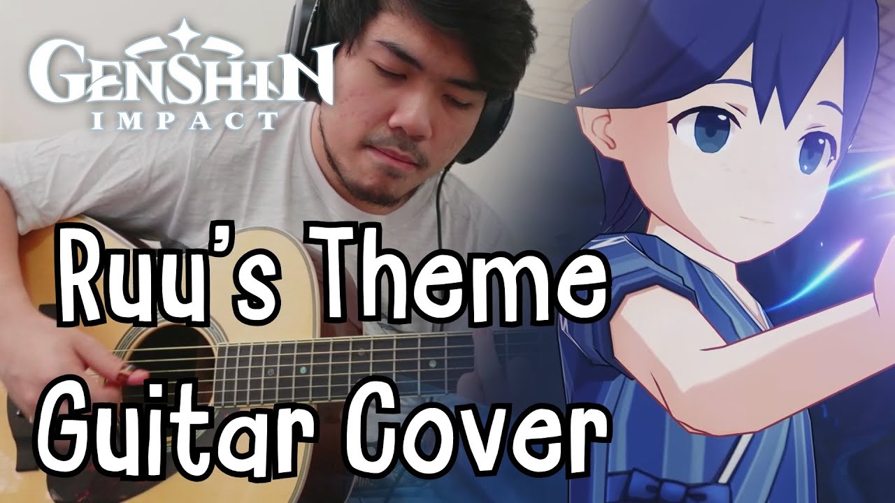 Ruu's Theme Song (Tsurumi Island BGM) Fingerstyle Guitar Cover (genshin ...