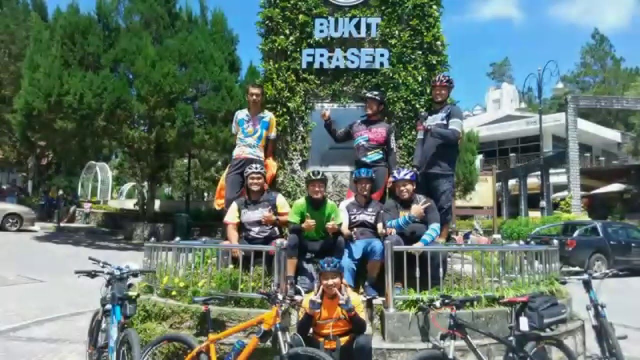 kayuhan mtb bukit fraser - YouTube