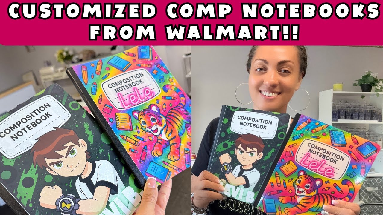 CUSTOMIZED COMPOSITION NOTEBOOK COVERS | WALMART NOTEBOOKS | CUSTOMIZED ...