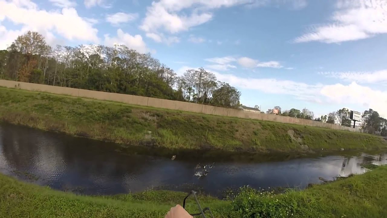Slingshot Aerial Duck Hunting - YouTube
