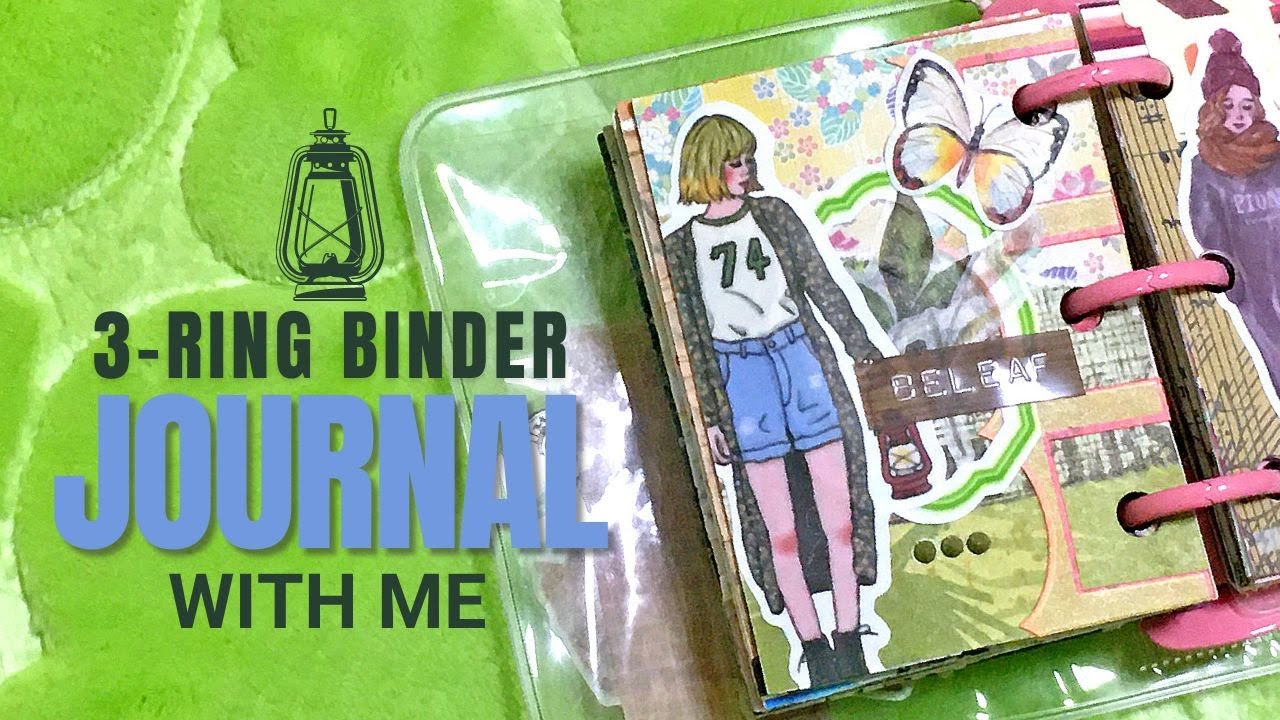 3-Ring Binder Journal || Beleaf || #028 - YouTube