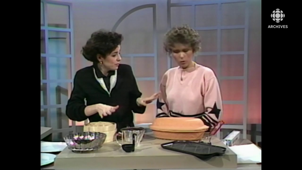 Astuces de Josée di Stasio pour une cuisine allégée en 1987 - YouTube