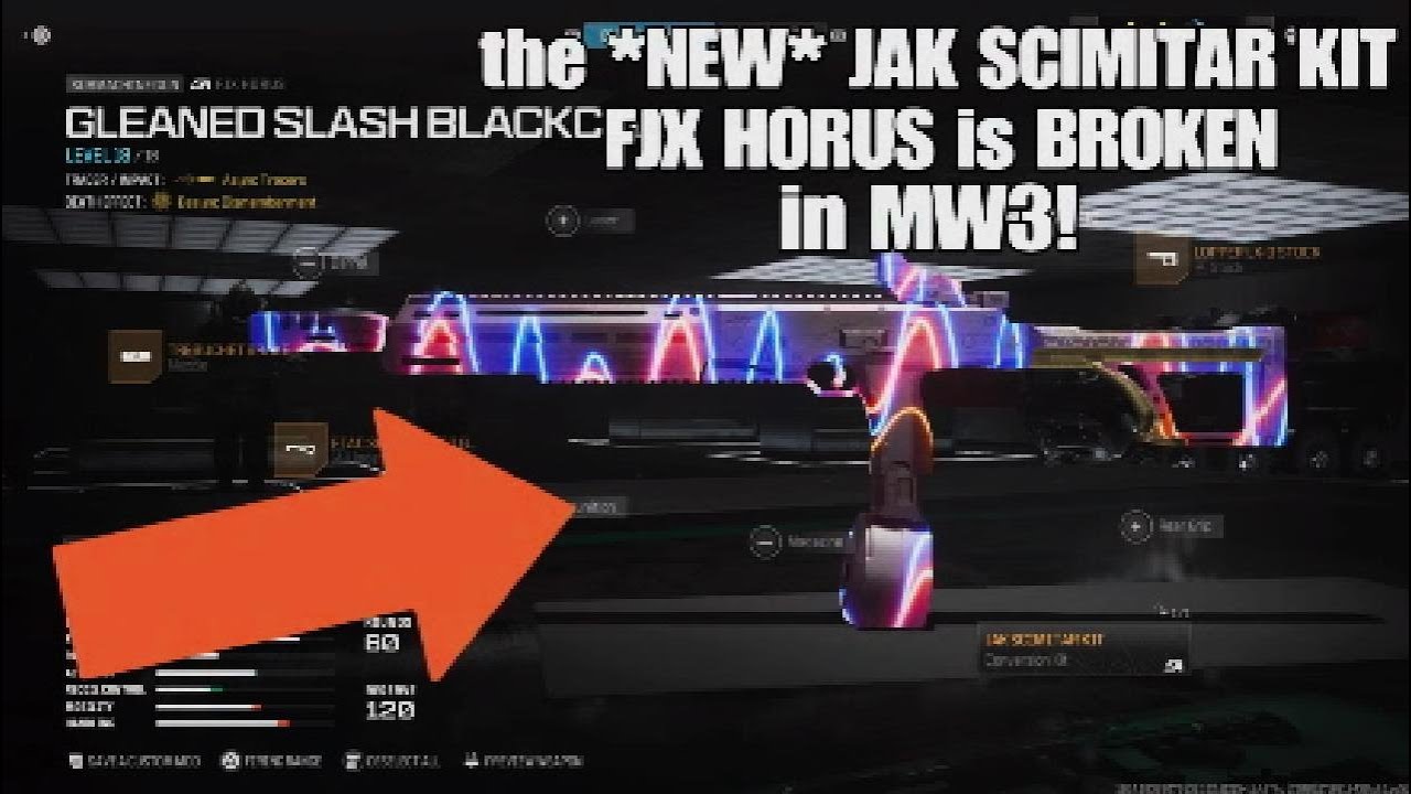 the *NEW* JAK SCIMITAR KIT FJX HORUS is BROKEN in MW3! (Best JAK ...