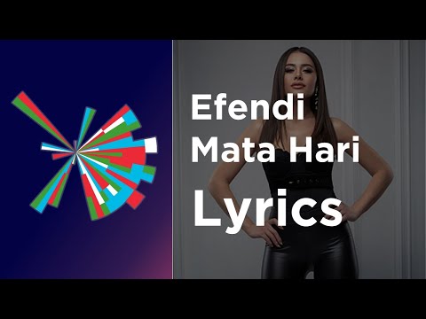Efendi - Mata Hari (Lyrics) Azerbaijan 🇦🇿 Eurovision 2021