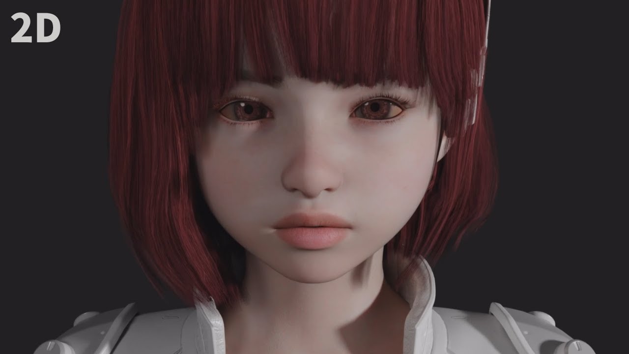 2D: Facial Animation Test - YouTube