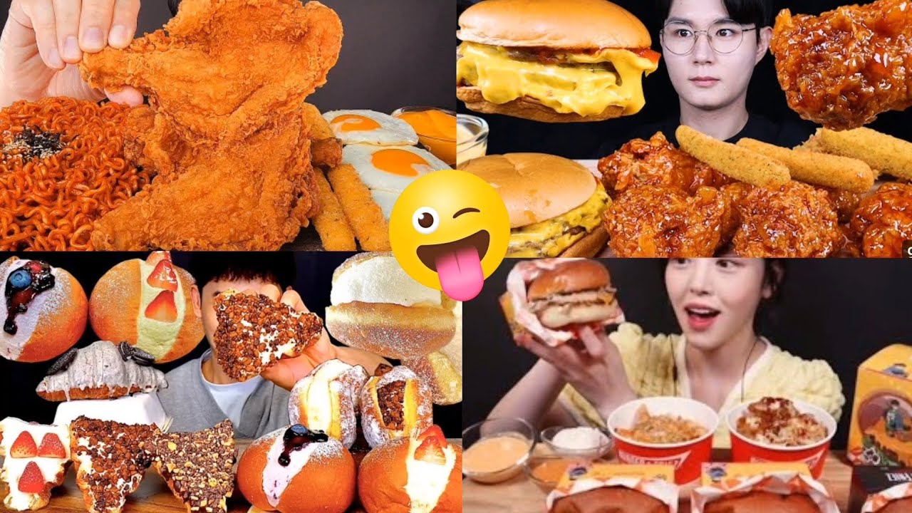 [Asmr] Food CravingS MASSIVE EATING VARIOUS FOOD MUKBANG COMPILATION ...