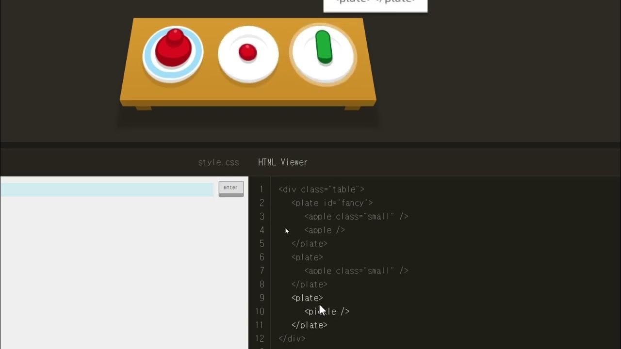 24 10 28, HTML, CSS 강좌, 76강, 문제 : 선택자 연습 튜토리얼 - CSS DINER, 20~26 - YouTube