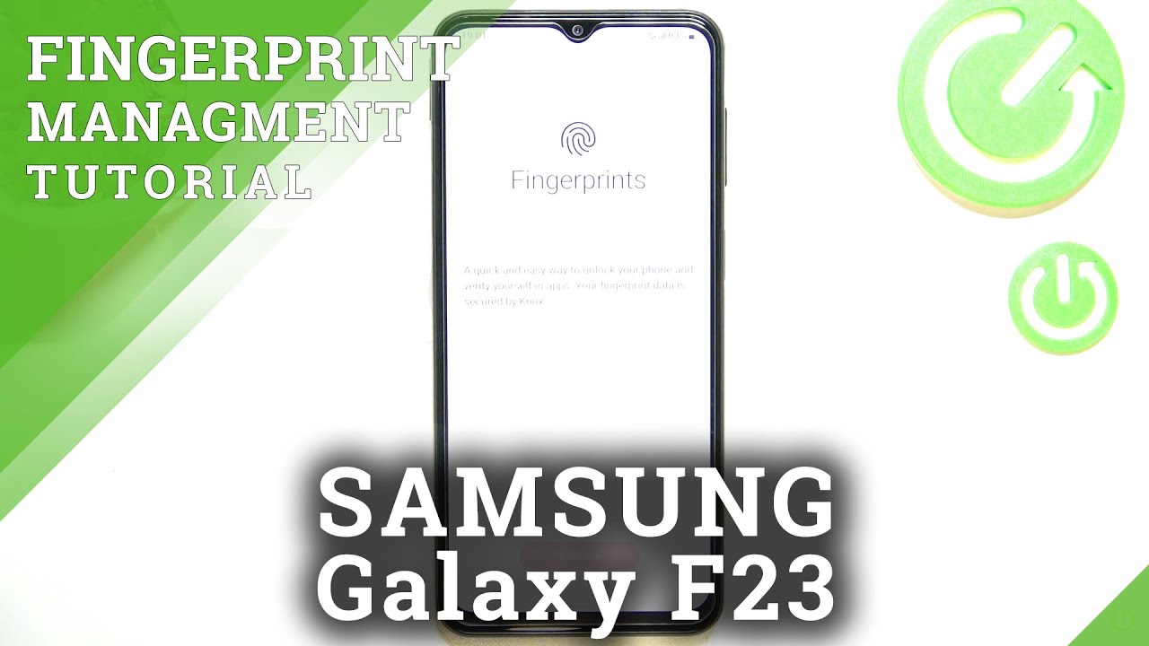 How to Add Fingerprint on SAMSUNG Galaxy F23 | Setting Up Fingerprint ...