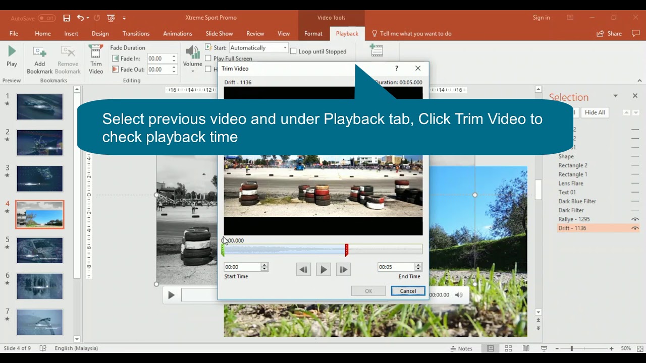 Trimming Video Timing - YouTube