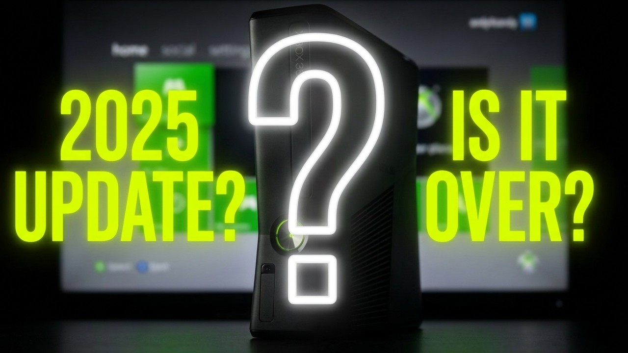 20 Years Later… Xbox 360 Gets a New Dashboard in 2025! - YouTube