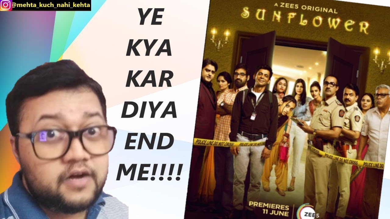 Sunflower Web Series REVIEW | Sunil Grover | ZEE5 | Pinkesh Mehta - YouTube