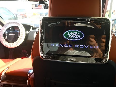 RANGE ROVER SPORT FULL HD ANDROİD ARKA EĞLENCE SİSTEMİ