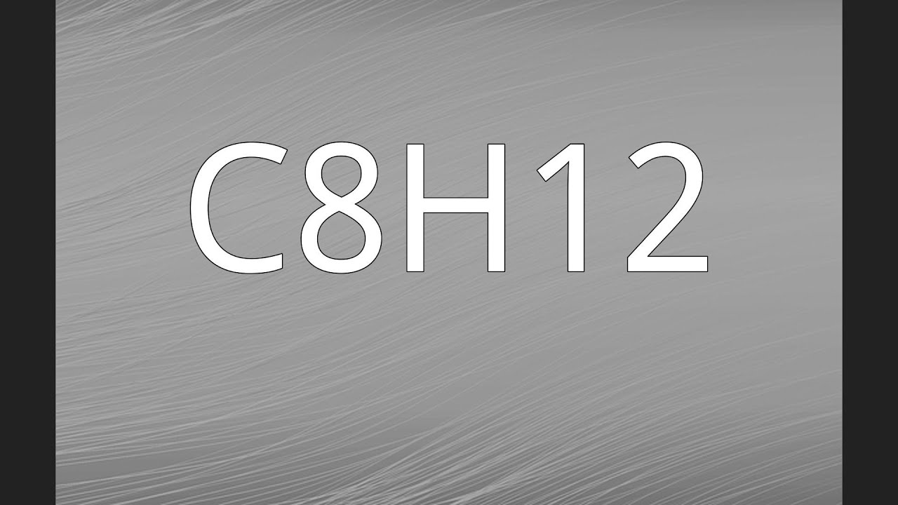 C8H12 - YouTube