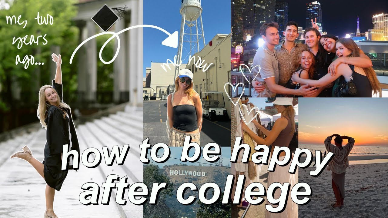 top 5 things I learned in life after college | my advice for the ...