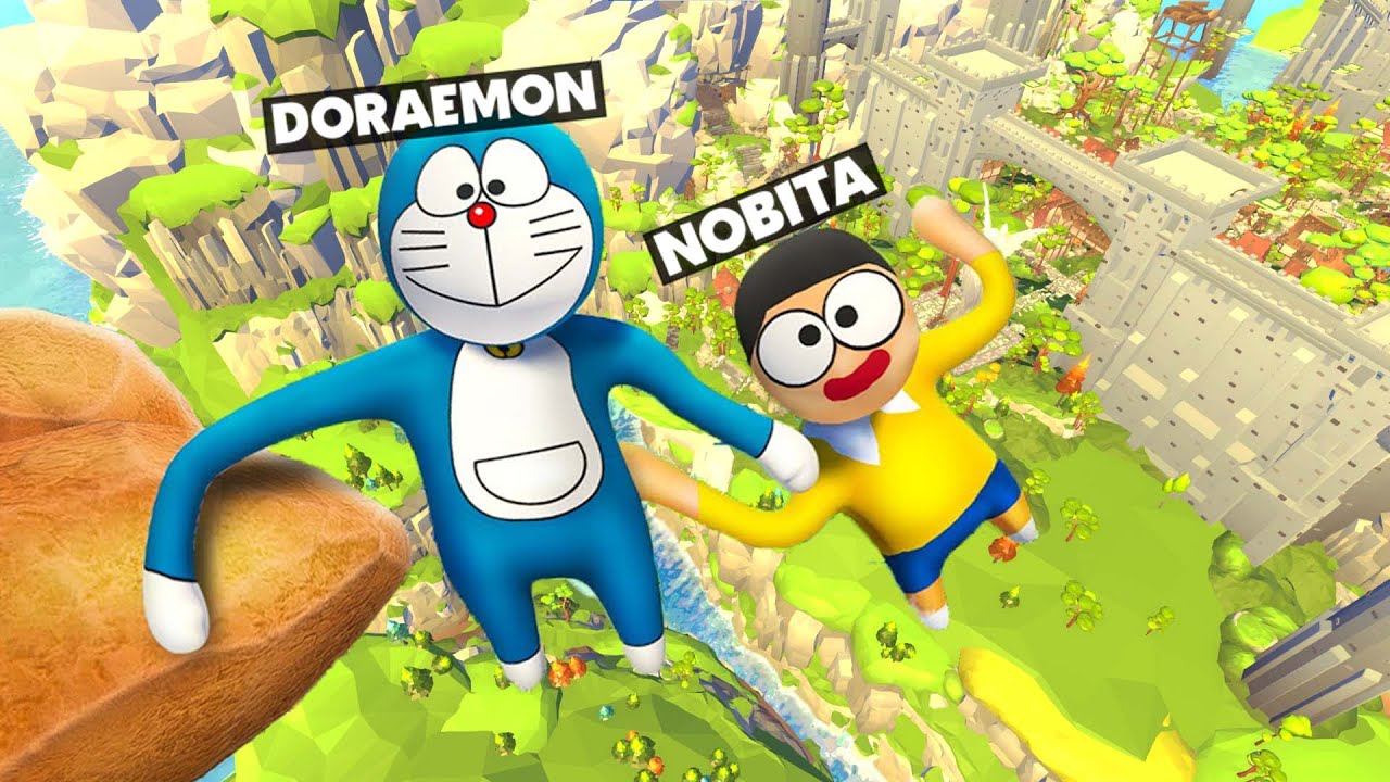 DORAEMON And NOBITA Started Race In HFF !!! - YouTube