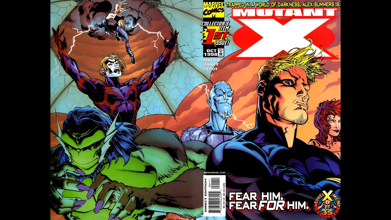 MUTANT X #1 REVIEW. Havok, leader of the SIx takes on Nick Fury and his team of terrorists ...
