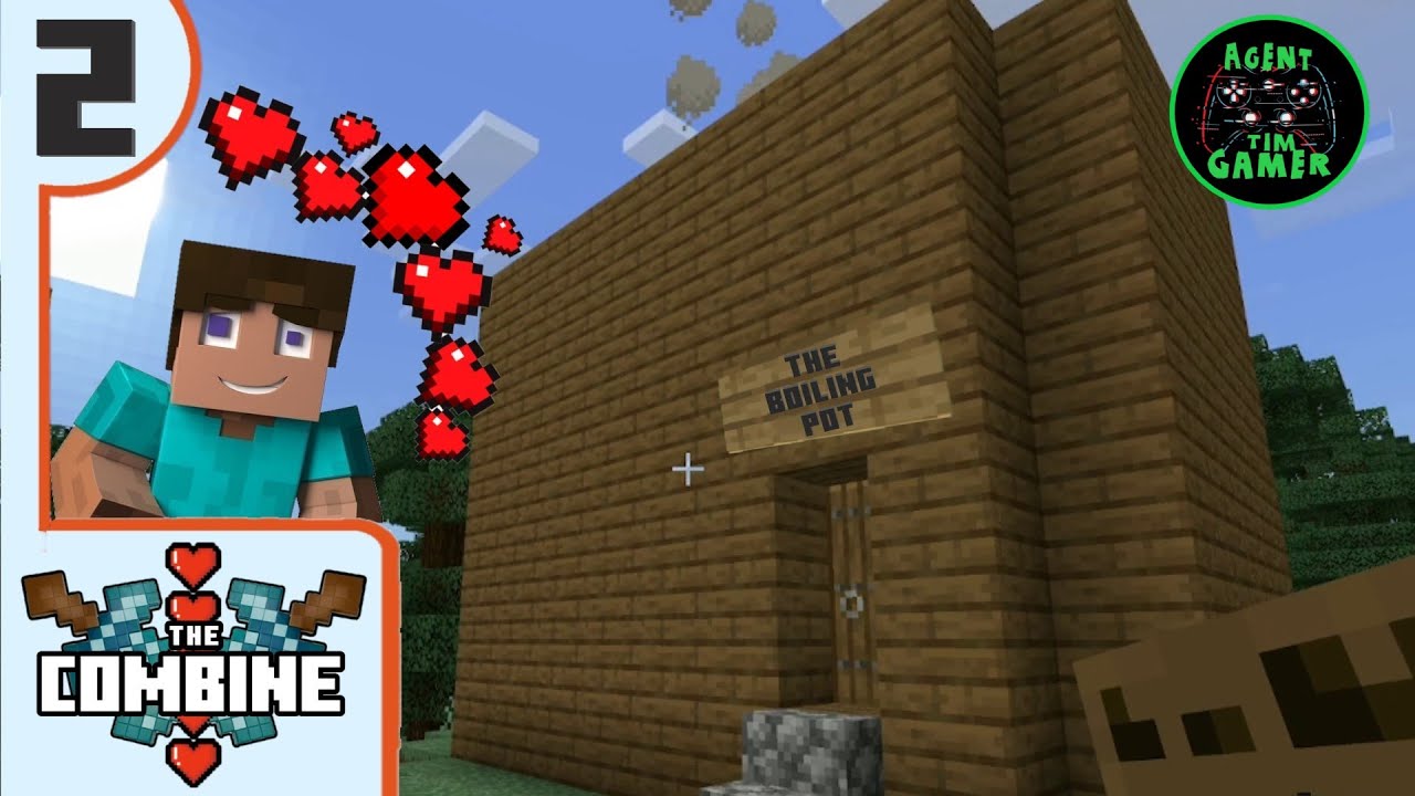 My Dream Base | MINECRAFT THE COMBINE SMP | ATG Lets Play Part 2 ...