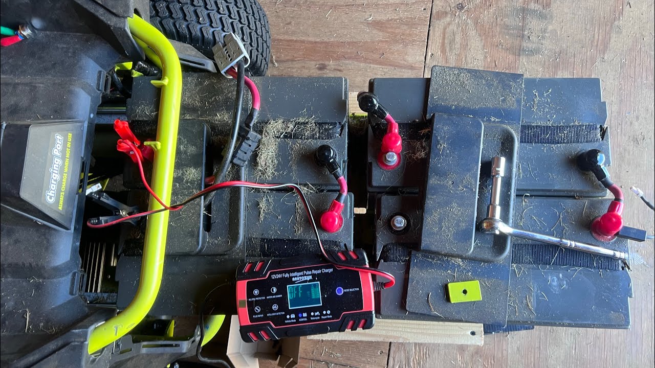 Ryobi RM480ex could not start after winter. - YouTube