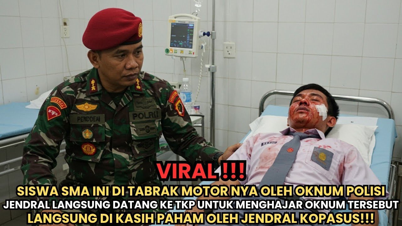 VIRAL‼️ ANAK JENDRAL DI TABRAK MOBIL OKNUM POLISI, JENDRAL DATANG ...