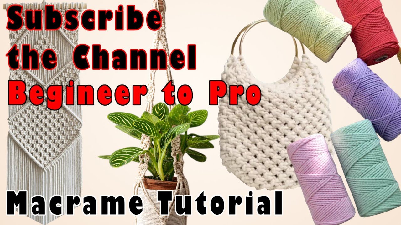 Macrame and Kumihimo Tutorial - YouTube