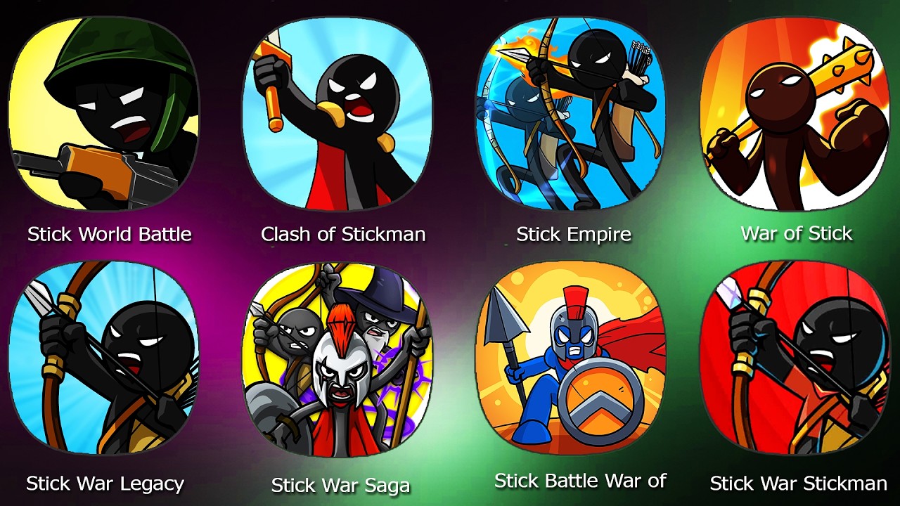 Stick World Battle,Clash of Stickman Evolution,Stick Empire,War of ...
