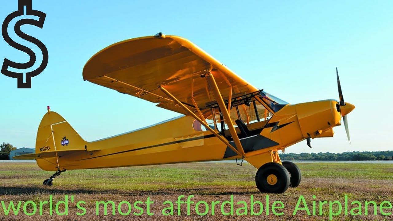 Cost to own a Piper J3 Cub/The world's most affordable Airplane - YouTube