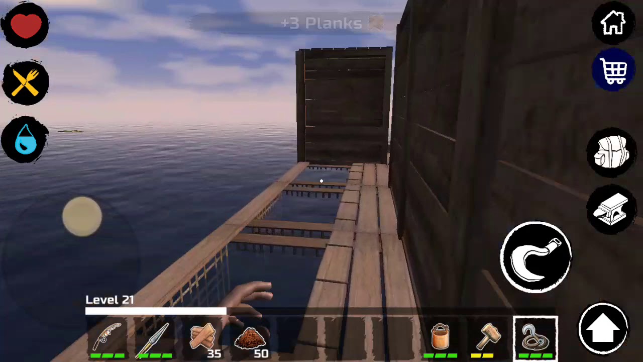 Survive on raft - YouTube