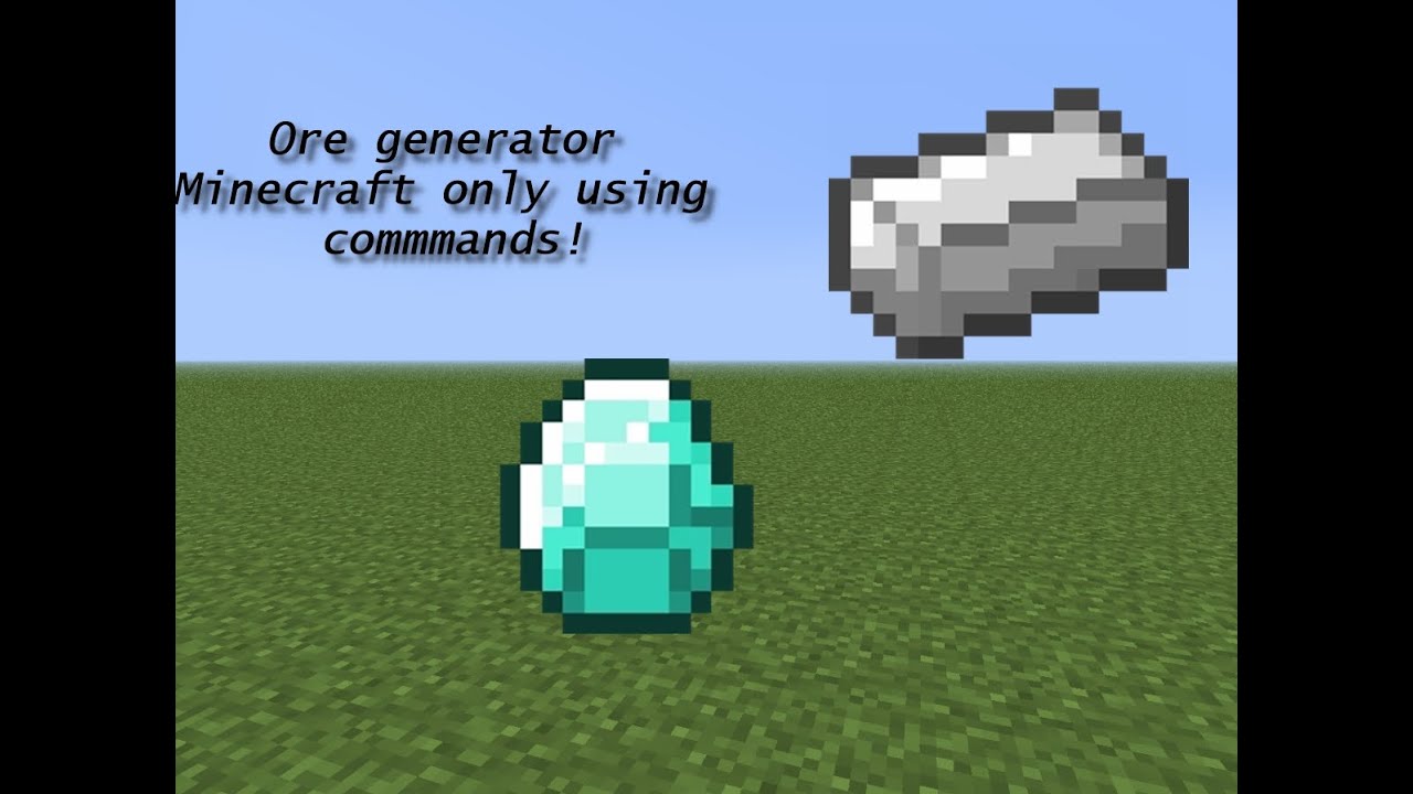 Minecraft Ore Generator Tutorials With Command Blocks On The Bedrock minecraft-ore-generator-tutorials-with-command-blocks-on-the-bedrock