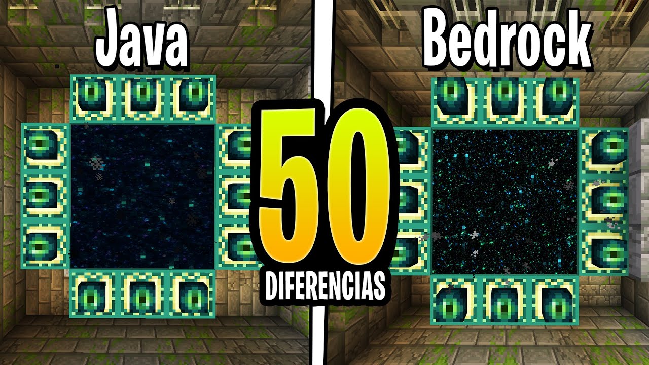 👉ESPECIAL JAVA vs BEDROCK! 50 Diferencias que NO Conocias - Vandel ...