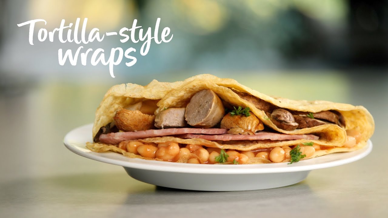 Slimming World Syn-free Tortilla-style stuffed wraps - FREE - YouTube