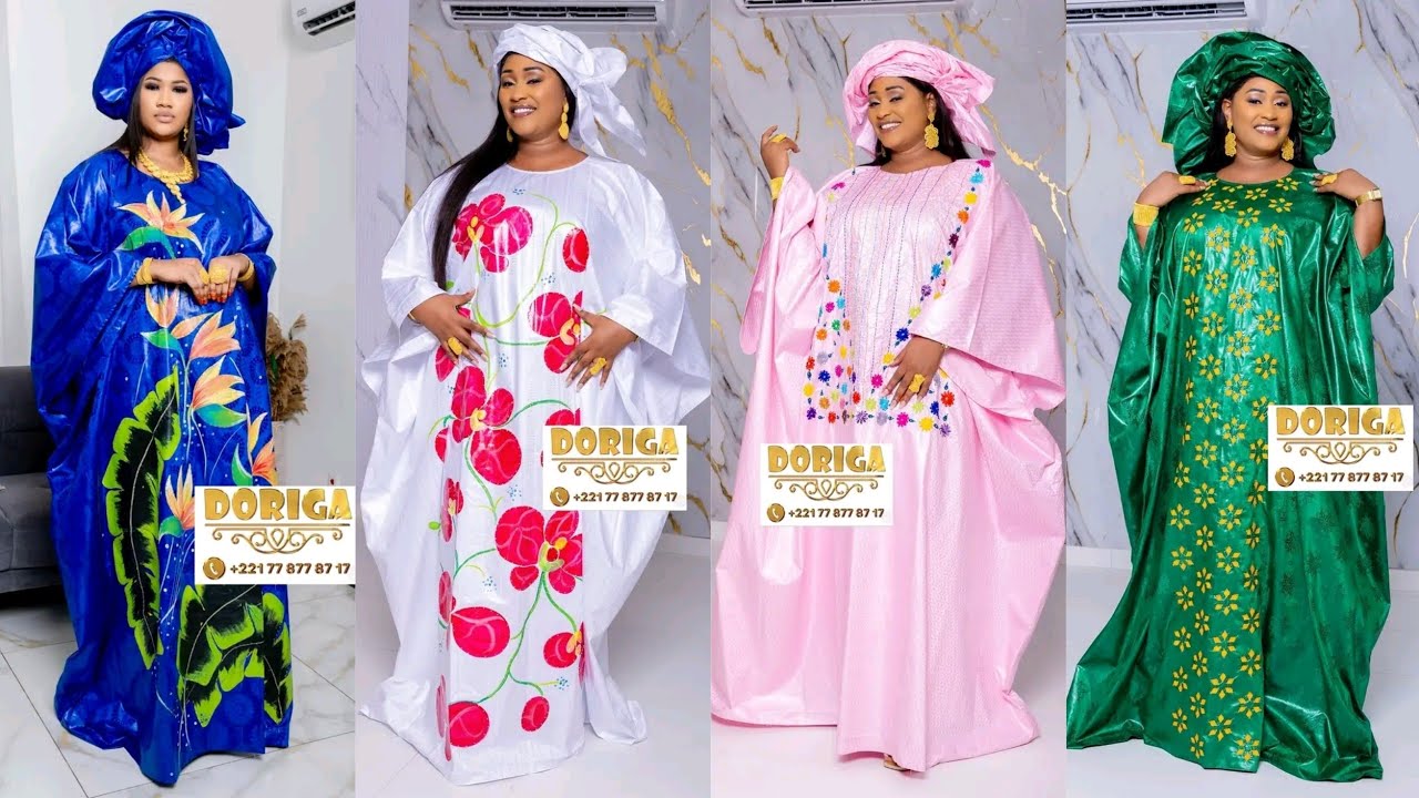 💥Tabaski 2024💥Admirez les plus belles modèles grand boubou en bazin ...