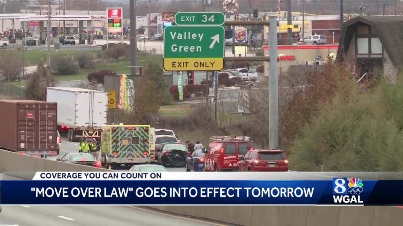 Pennsylvania's new Move Over Law goes into effect Tuesday - YouTube