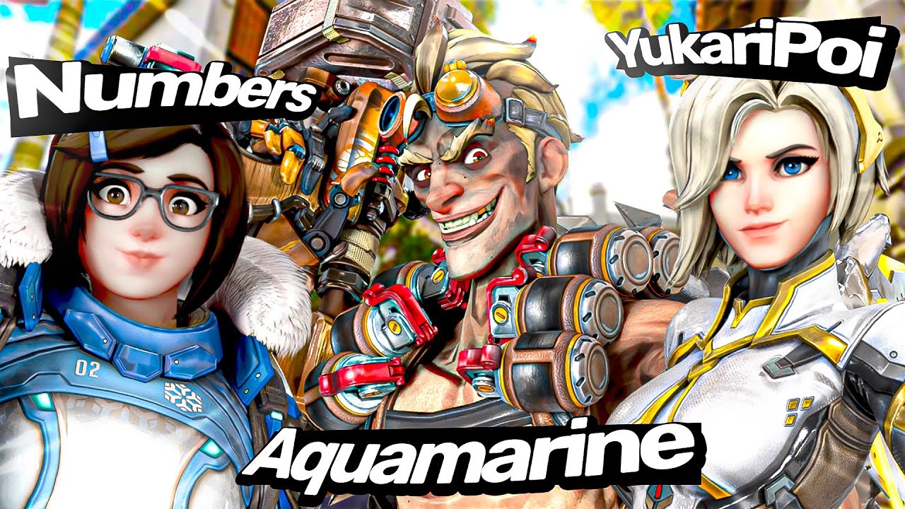The most CURSED Overwatch Trio... (ft. Numbers, YukariPoi) - YouTube