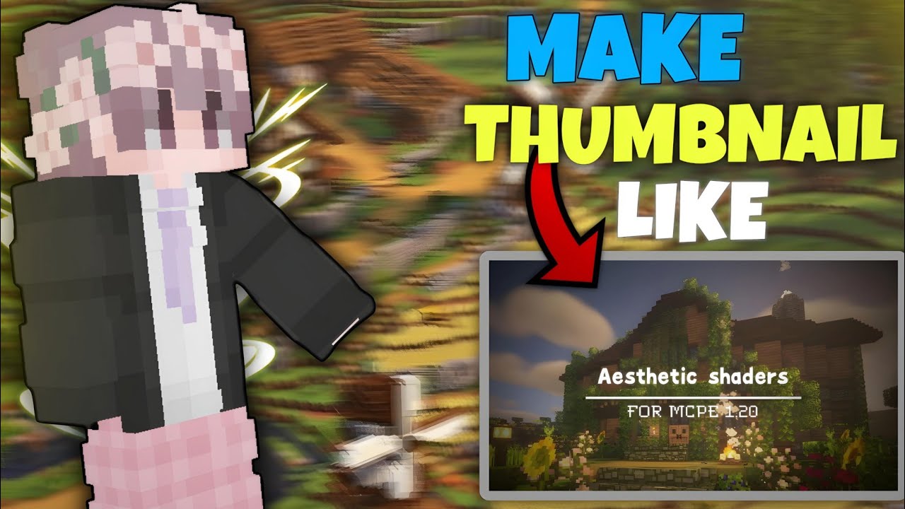 How To Make Aesthetic Thumbnails on Mobile📱🌸|| Easy Thumbnail Tutorial ...
