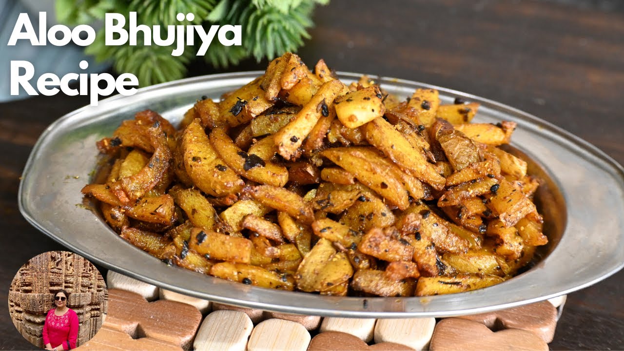 Bihari Aloo Ki Bhujia Recipe |आसान आलू भुजिया | Crispy Aloo Fry Recipe ...