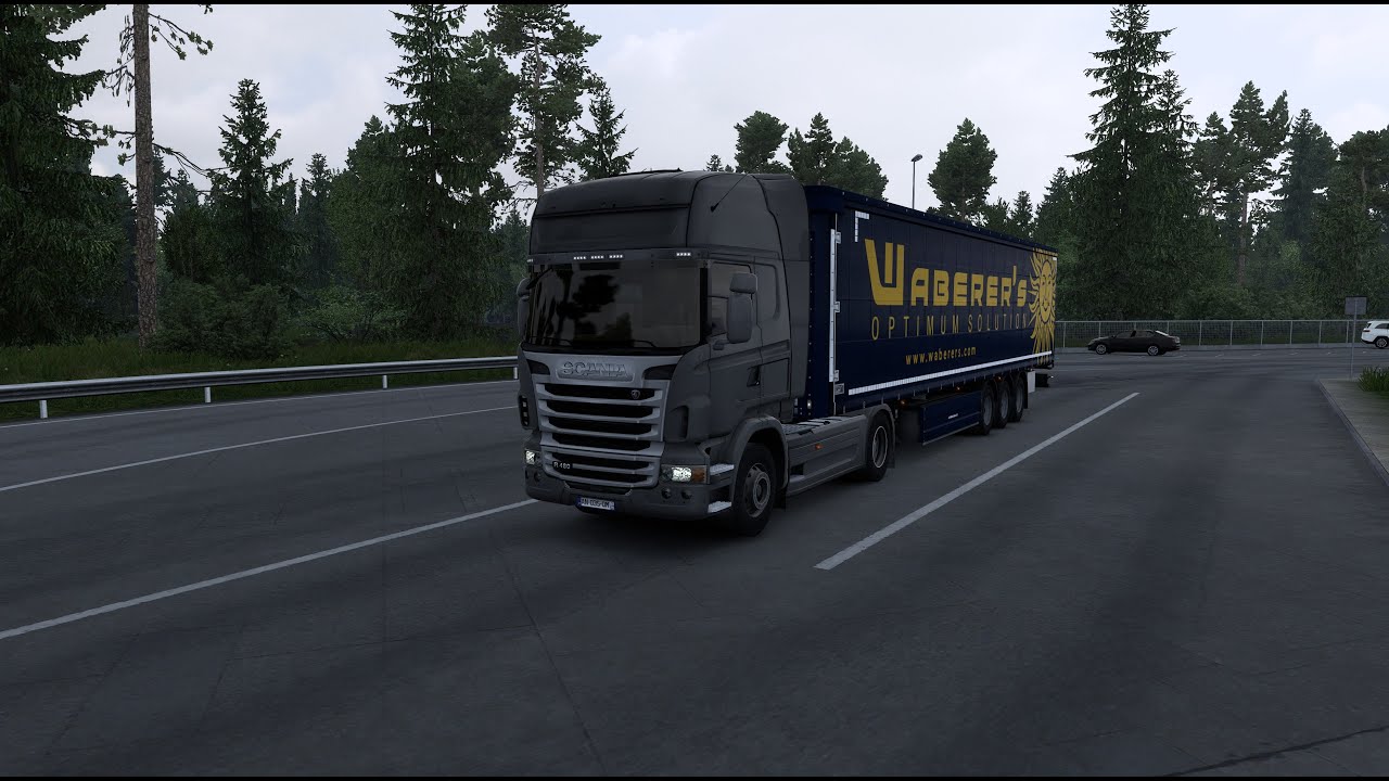ETS2/ 100% RP/Livraison de Lyon a Kouvola en Finlande/Eps2/ - YouTube