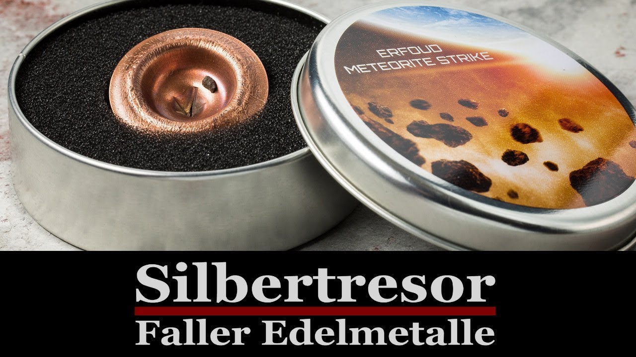 CIT Cook Islands Erfound Meteorite 1/2 Oz Silber mit Meteoriten ...