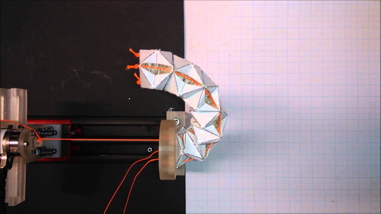 Origami-Inspired Continuum Manipulator - YouTube