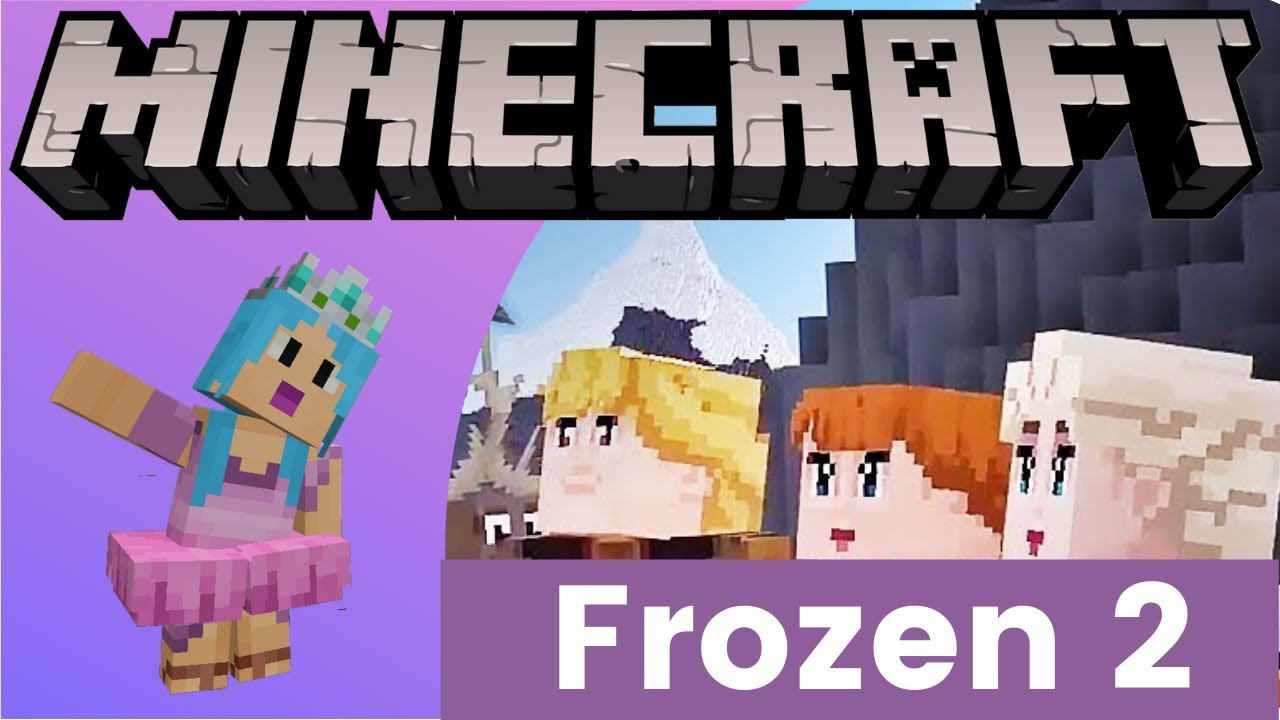 Playing Frozen 2 in Minecraft - YouTube