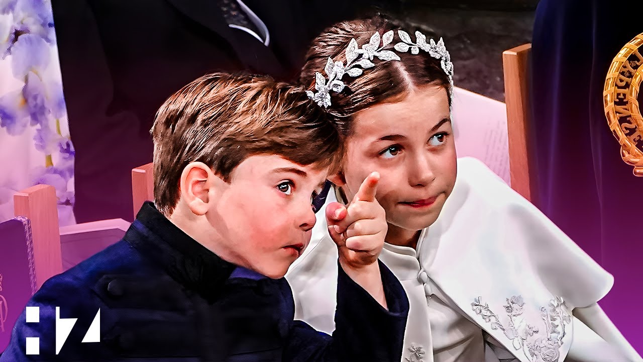 15 TOUCHING Photos Of Children From The Coronation Of Charles III - YouTube
