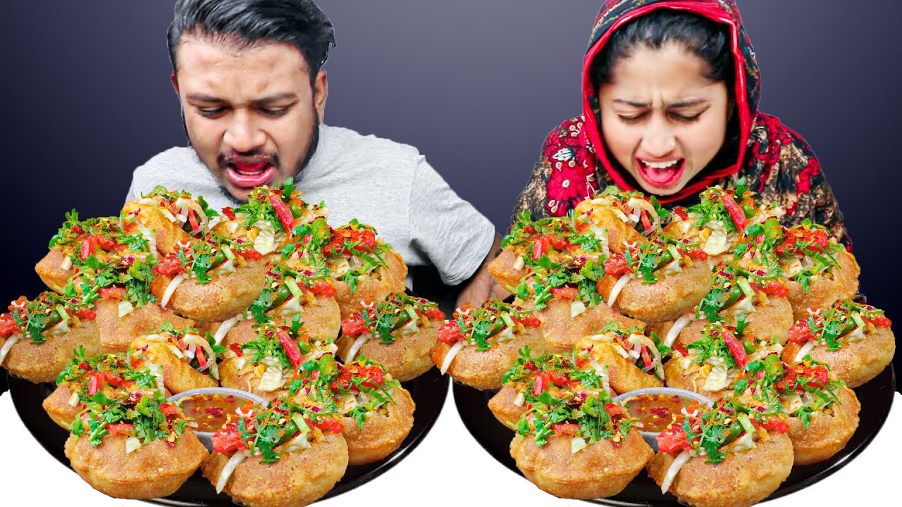 SPICY VELPURI EATING CHALLENGE | pani puri eating | Hungry Balika - YouTube