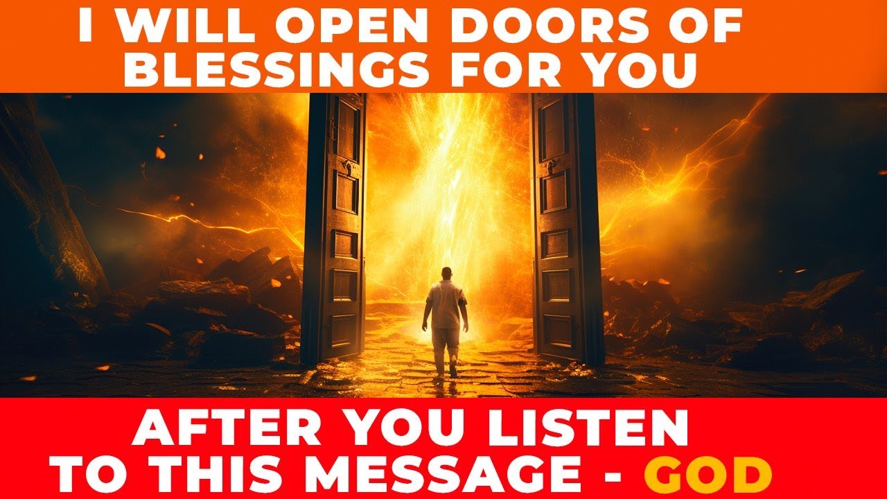 AFTER YOU LISTEN TO THIS POWERFUL MESSAGE AND BELEIVE, GOD WILL OPEN ...