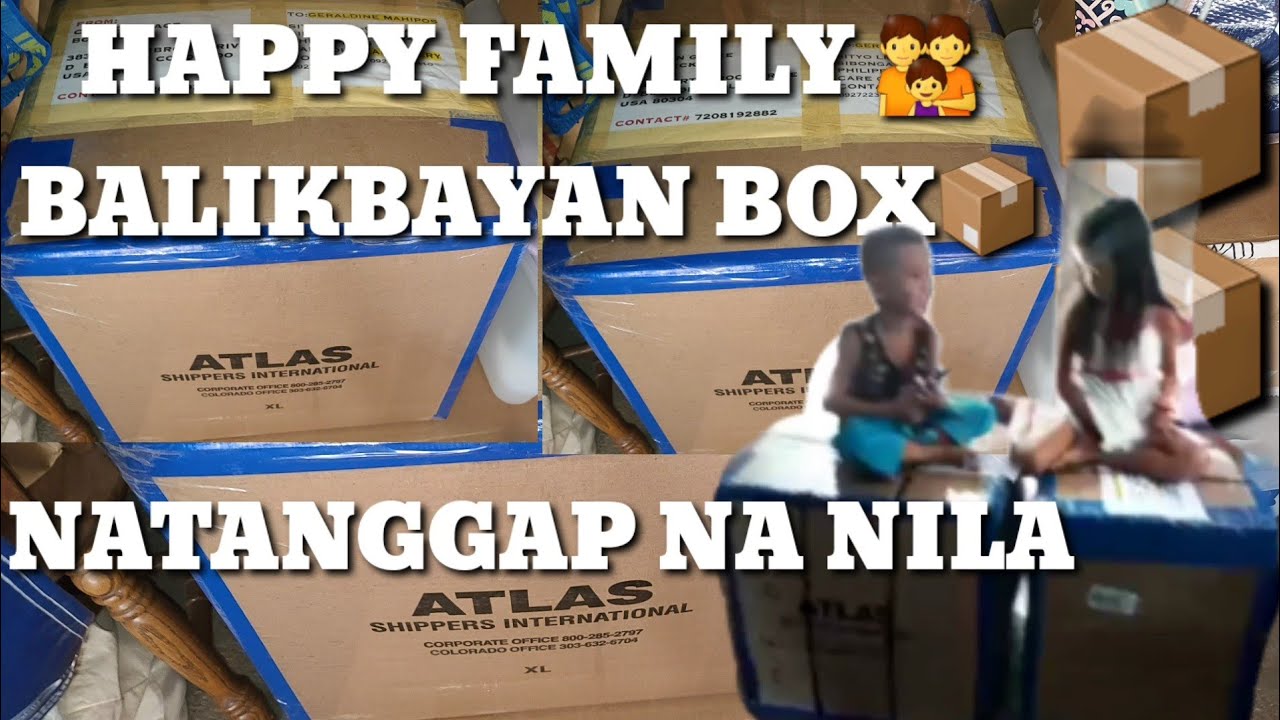 balikbayan box, BALIKBAYAN BOX, FINALLY NATANGGAP NA NG FAMILY KO SA ...