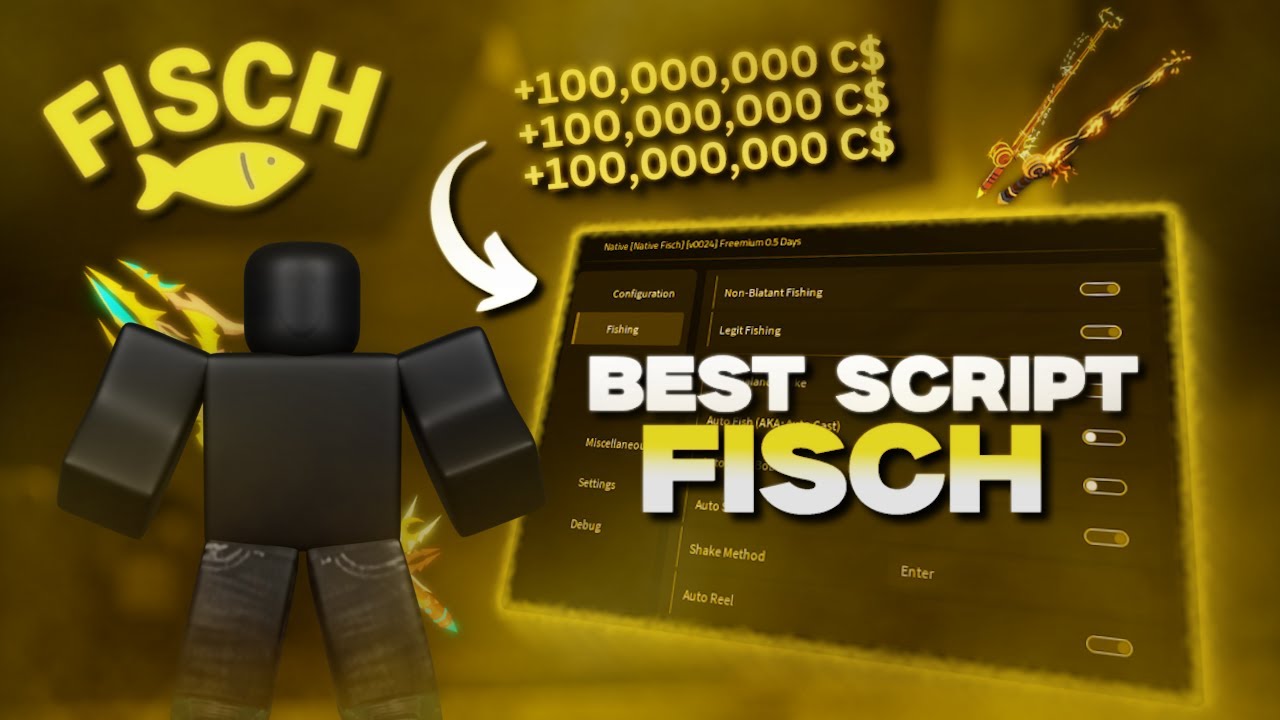 [WORKING] The BEST FREE Fisch Script (Auto Fish, Kill Boss, XP Dupe ...
