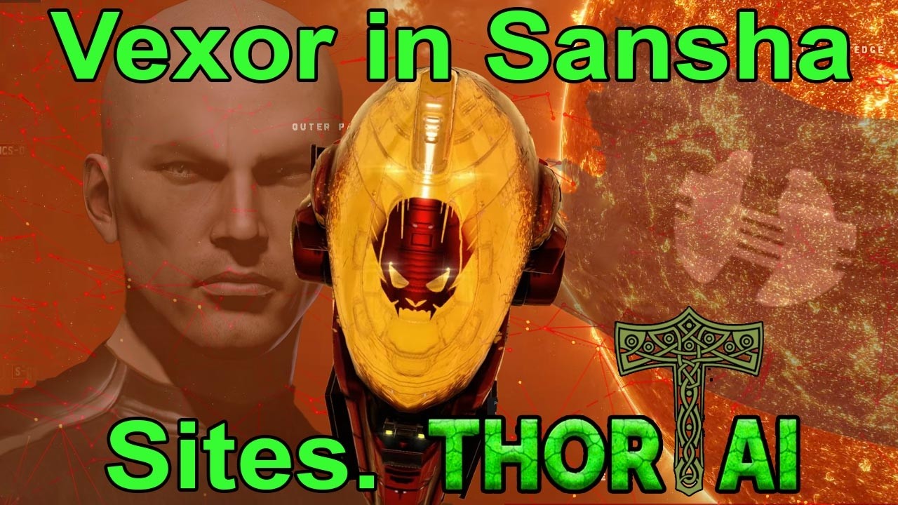 THOR AI 015 Vexor in Sansha Sites - EVE Online 2080 - YouTube