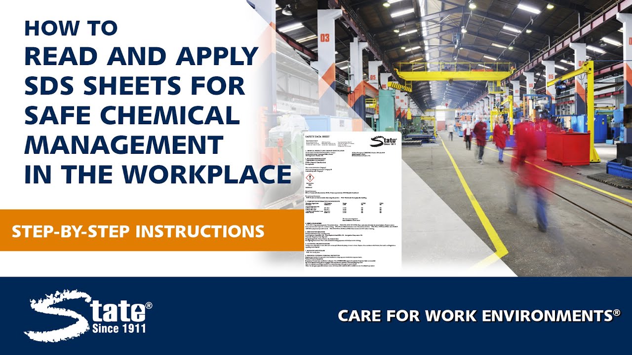 How To Efficiently Use SDS & Practice Chemical Safety in The Workplace ...