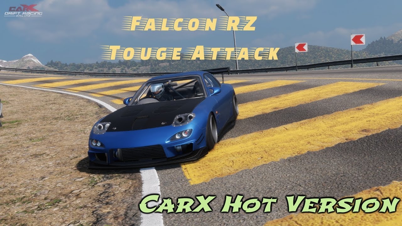 CarX Hot Version Time Attack East Touge 1:18.019 Falcon RZ FPV - YouTube