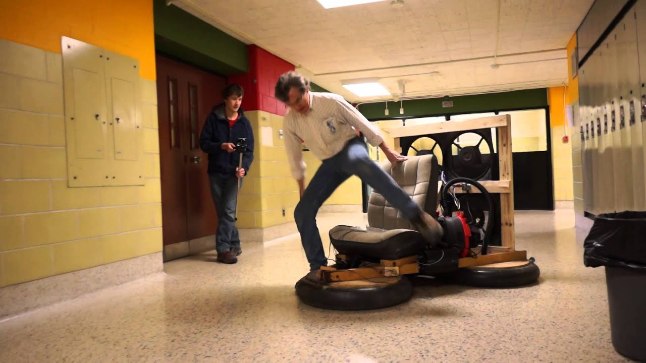 CHCI Hovercraft Propulsion Testing - YouTube